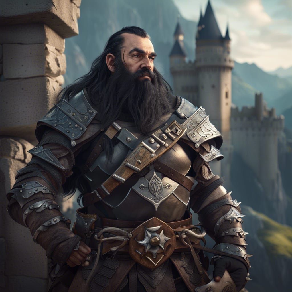 Dwarven Defender - AI Generated Artwork - NightCafe Creator