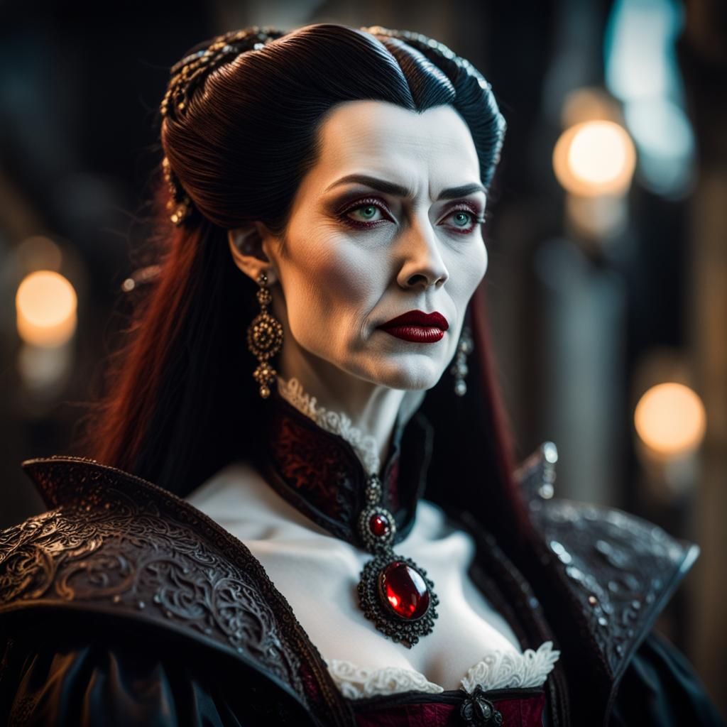 Queen of Bloodstone Castle - AI Generated Artwork - NightCafe Creator