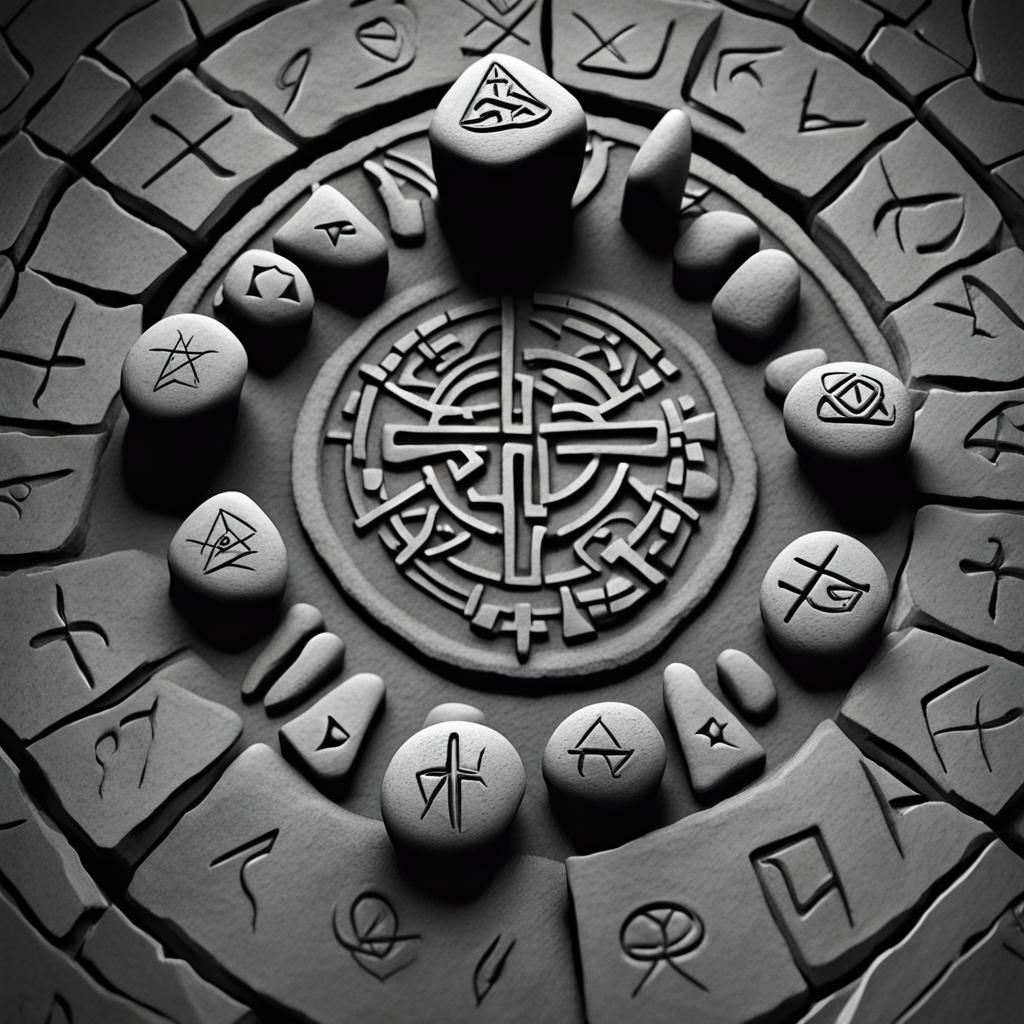 Runes - AI Generated Artwork - NightCafe Creator