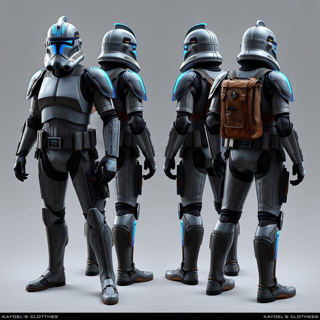 Clone trooper field operative concept