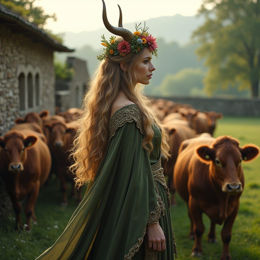 Flidais 7 - Earth Goddess Flidais Reigns Supreme in Celtic L...