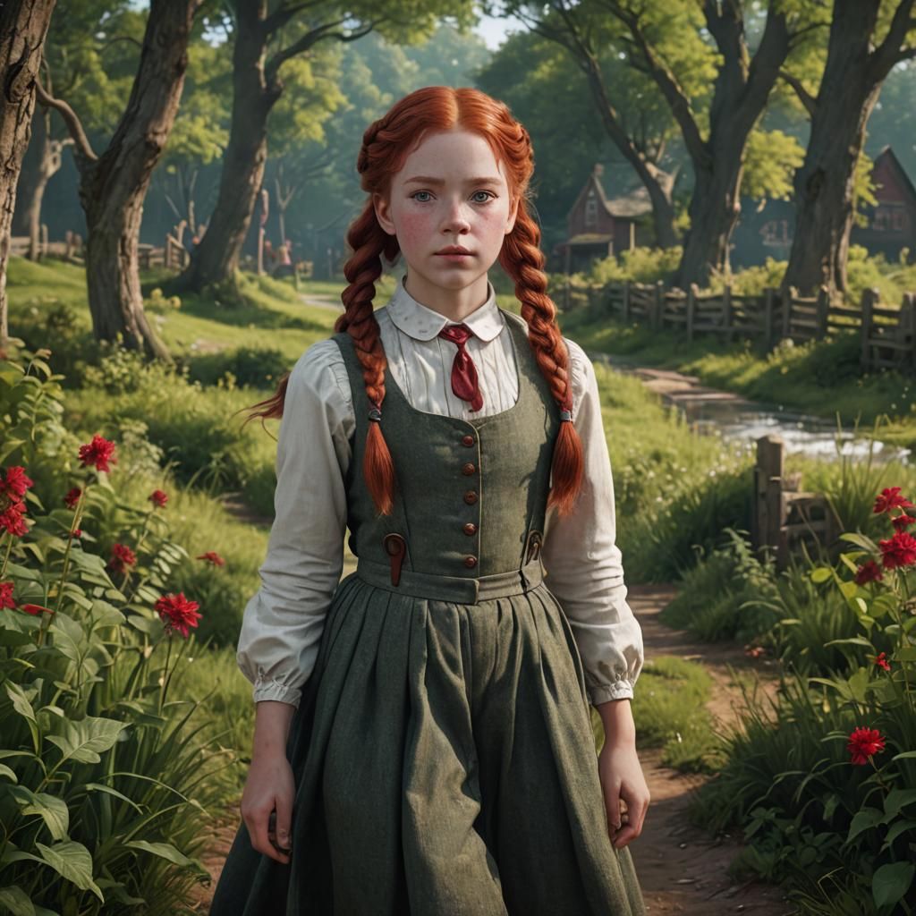 Anne of Green Gables - AI Generated Artwork - NightCafe Creator