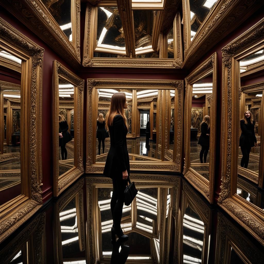 House of mirrors - AI Generated Artwork - NightCafe Creator