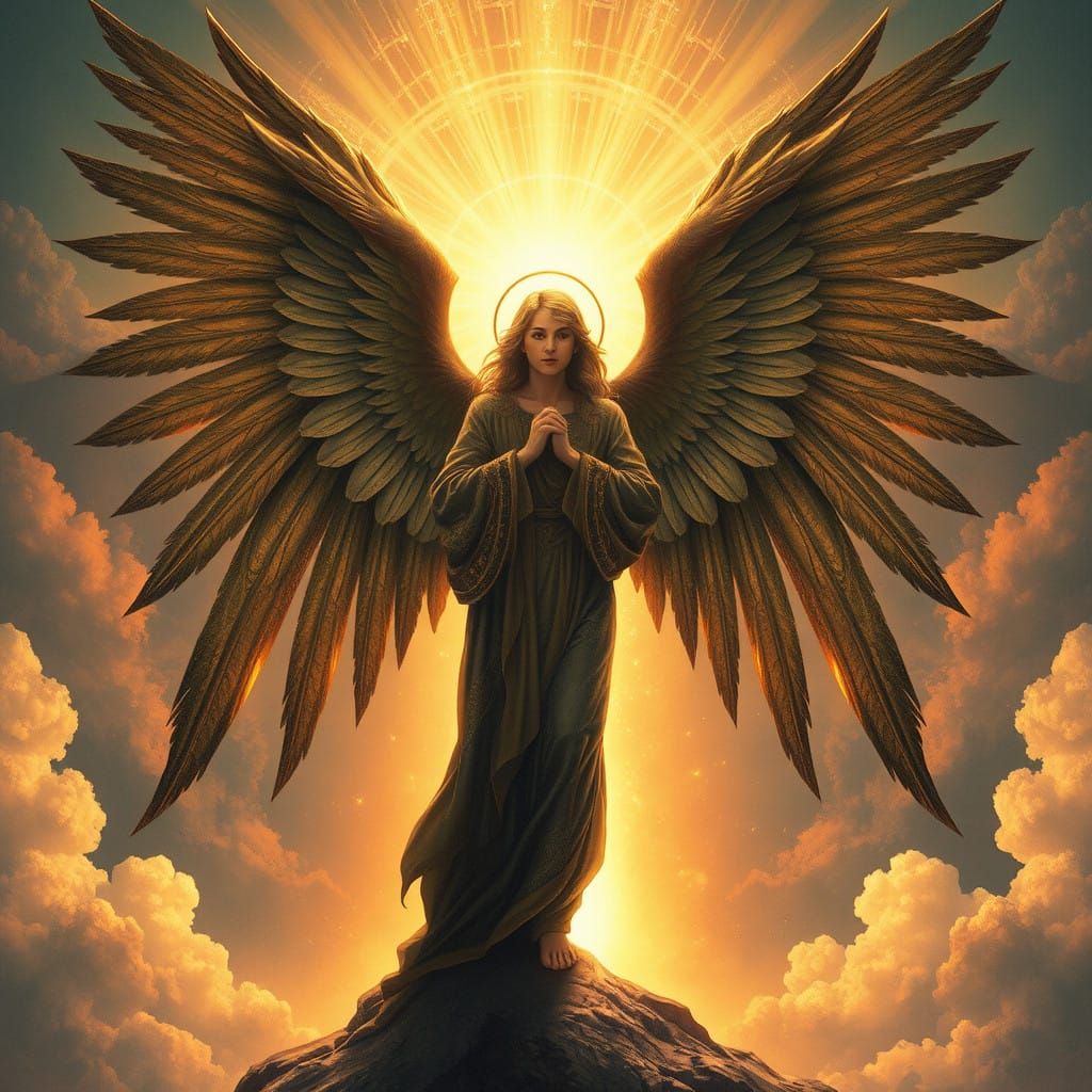the angel of earth from the source of all creation