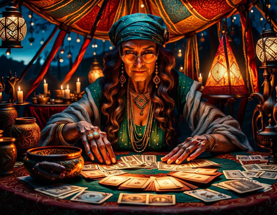 Fortune teller - AI Generated Artwork - NightCafe Creator