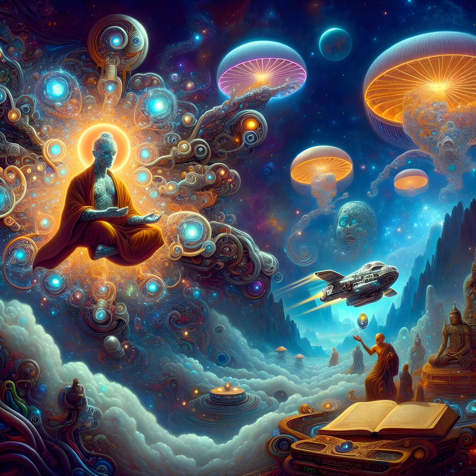 when your subdimensions acknowledge the monks dreaming robots on ...