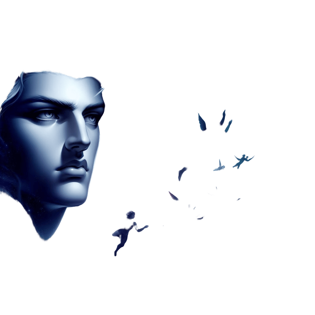 Realistic Anime Prometheus in Cosmic Scene - AI Art