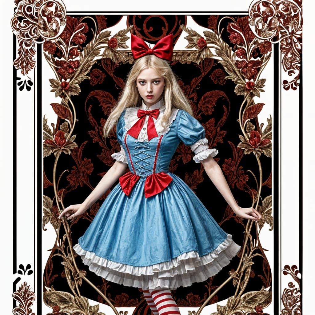 Alice in wonderland - Bloody Alice in Wonderland Art