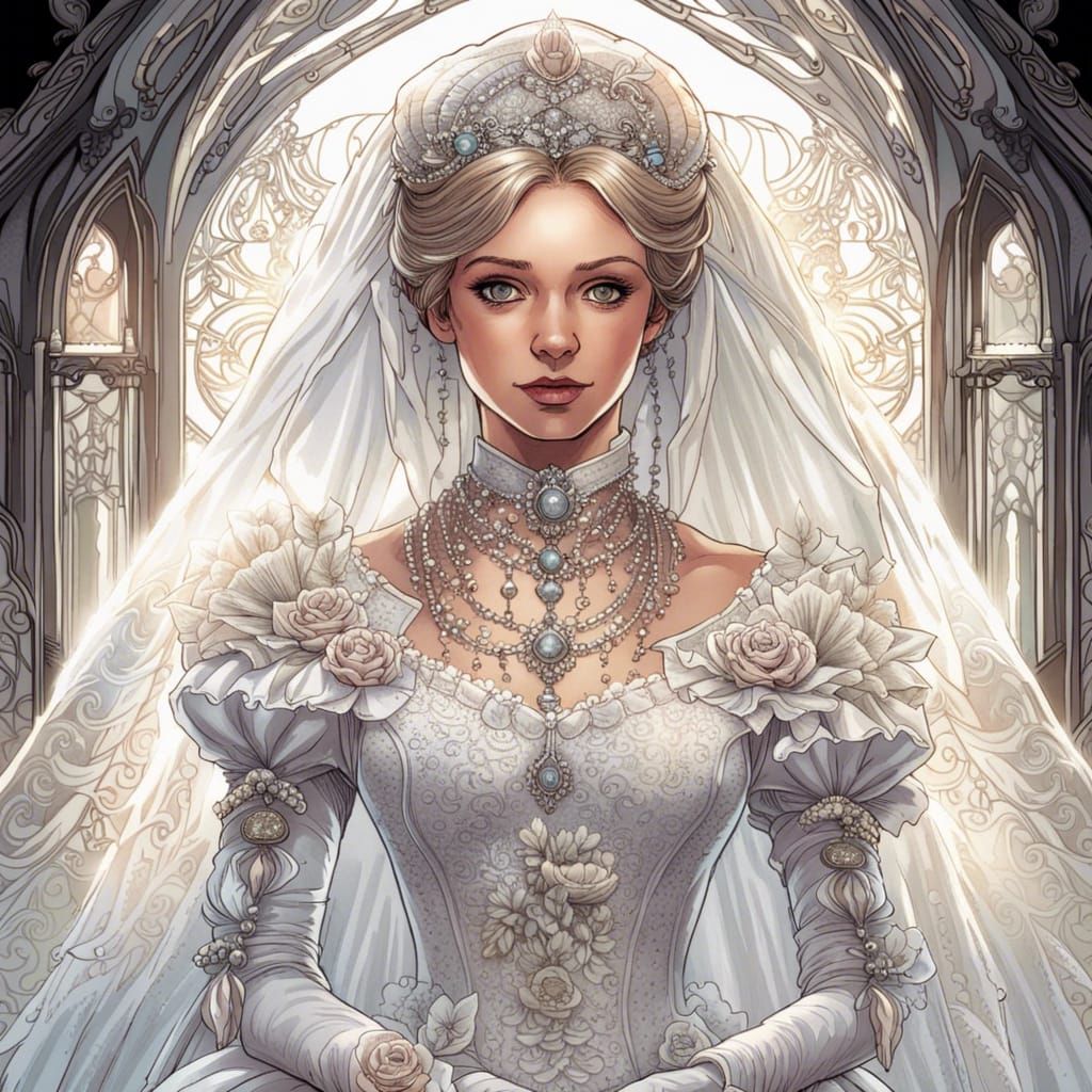 The Bride - AI Generated Artwork - NightCafe Creator
