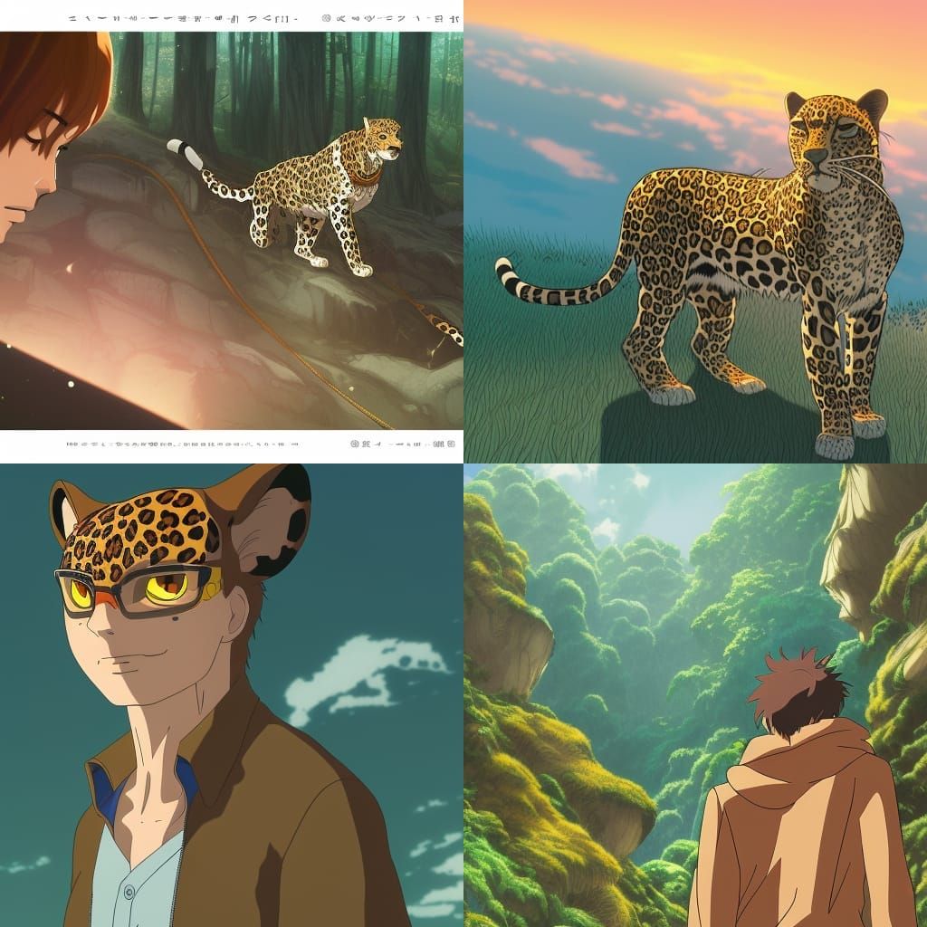 Leopard man - AI Generated Artwork - NightCafe Creator
