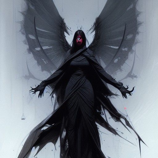 Evil itself - AI Generated Artwork - NightCafe Creator