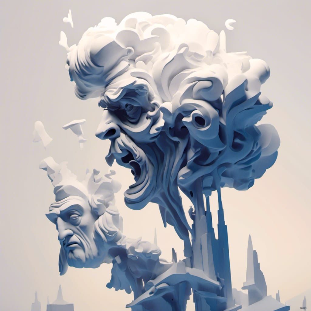 Screams into nothing - AI Generated Artwork - NightCafe Creator