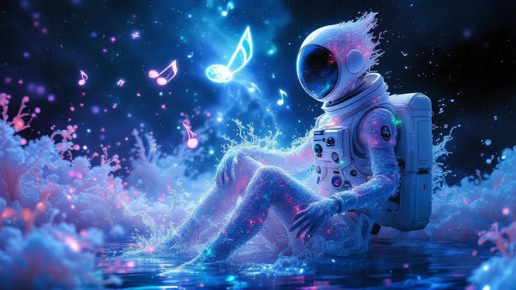 STARMAN - Stunningly Beautiful Ethereal Water Alien Rockin'