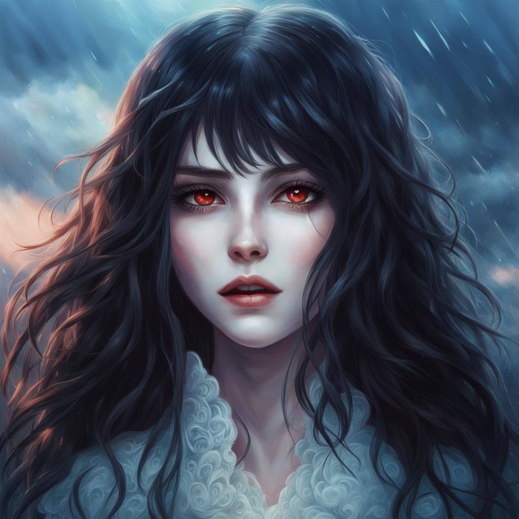 Young Vampire. v2 - AI Generated Artwork - NightCafe Creator