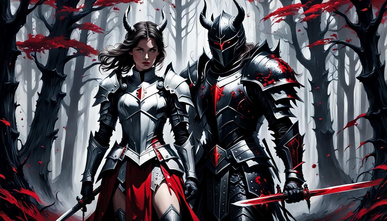 Knights - AI Generated Artwork - NightCafe Creator