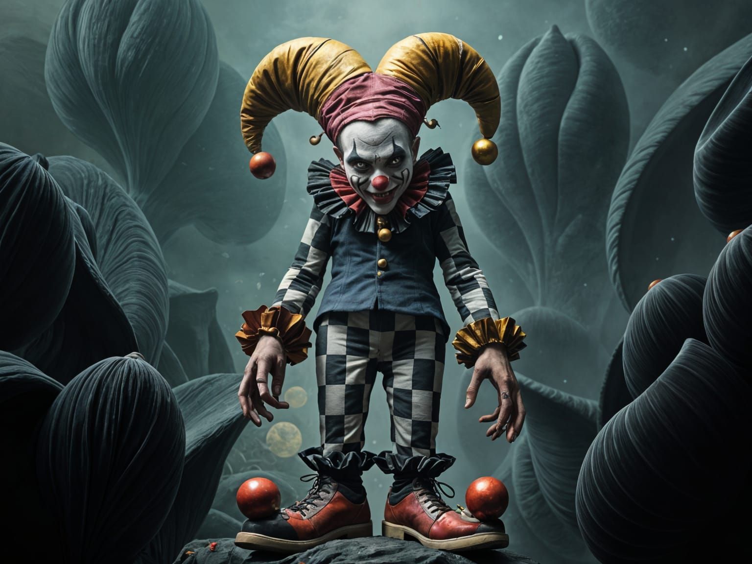 Jester - Sinister Court Jester in Cosmic Velvet