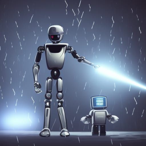 Jedi droids - AI Generated Artwork - NightCafe Creator