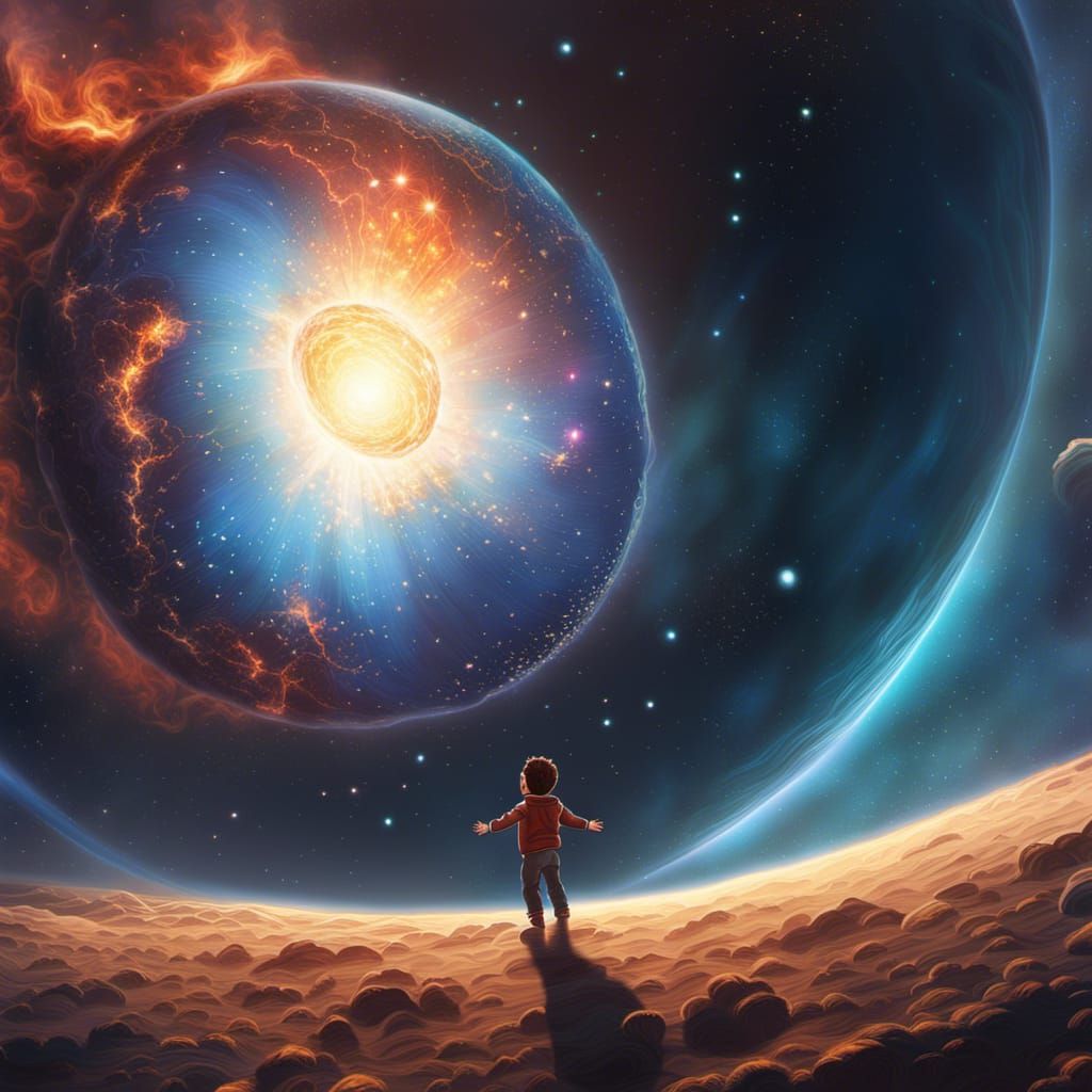 Cosmic curiosity - AI Generated Artwork - NightCafe Creator