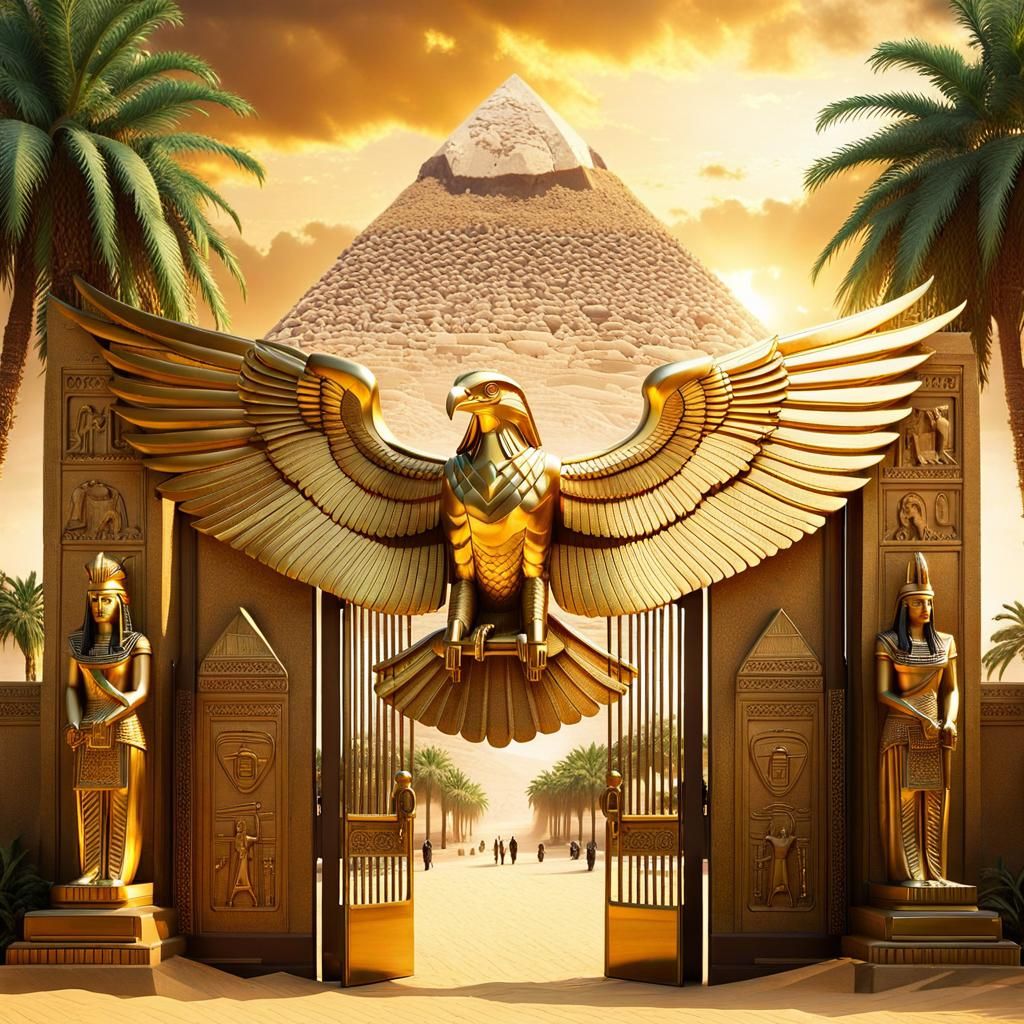 Epic entrance to an epic land - AI Generated Artwork - NightCafe Creator