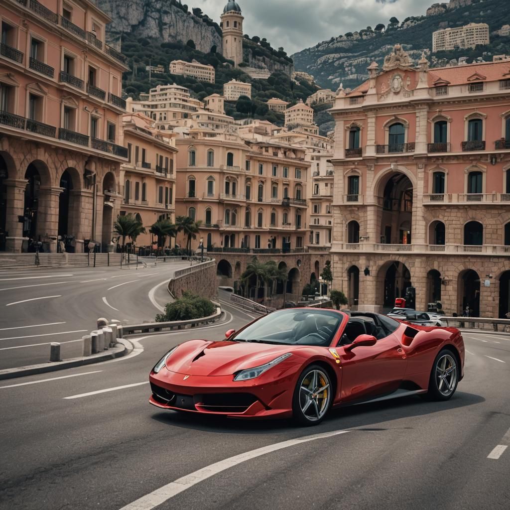 Ferrari - AI Generated Artwork - NightCafe Creator