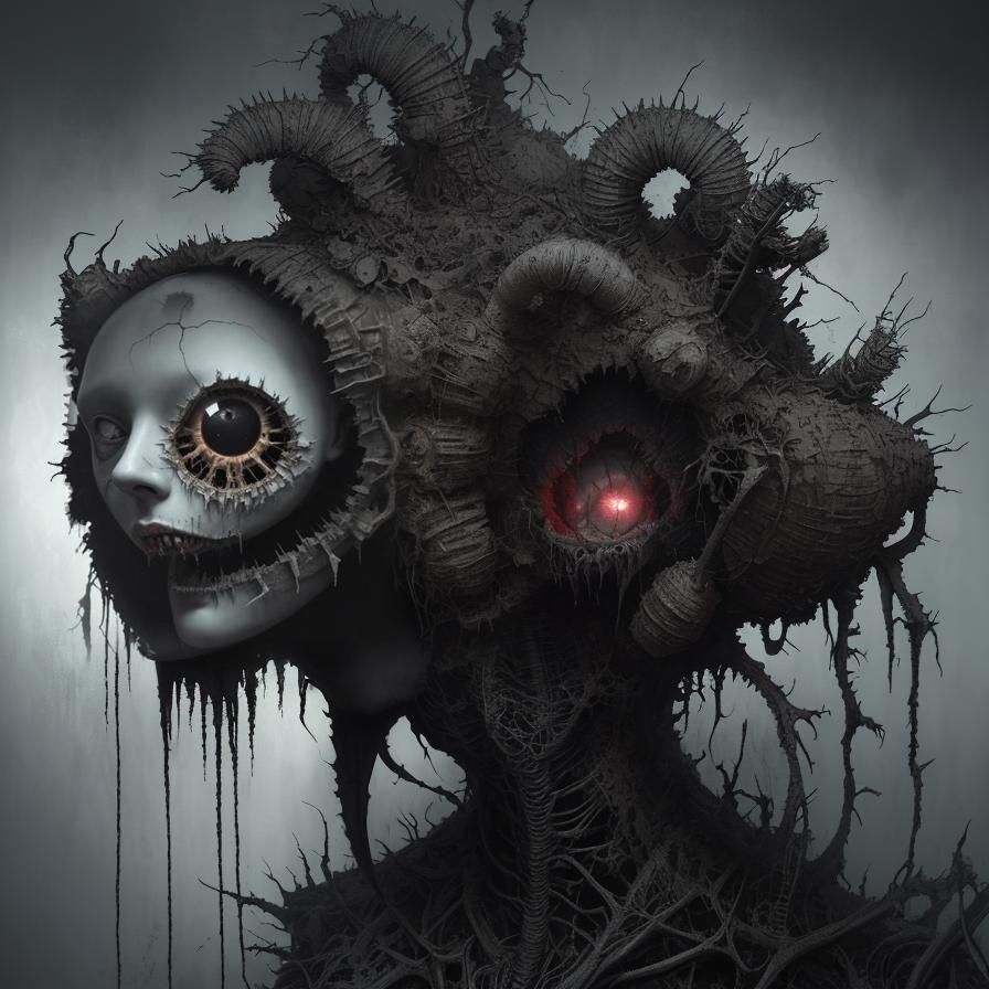 The strange Tschernobyl creature, naturally preserved clearly deepfake ...