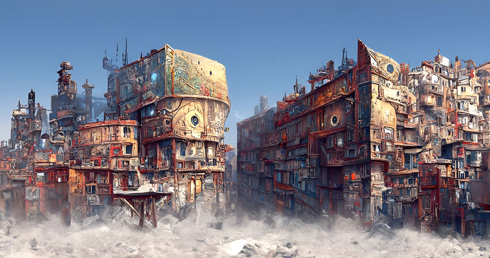 Dust& Rust - AI Generated Artwork - NightCafe Creator