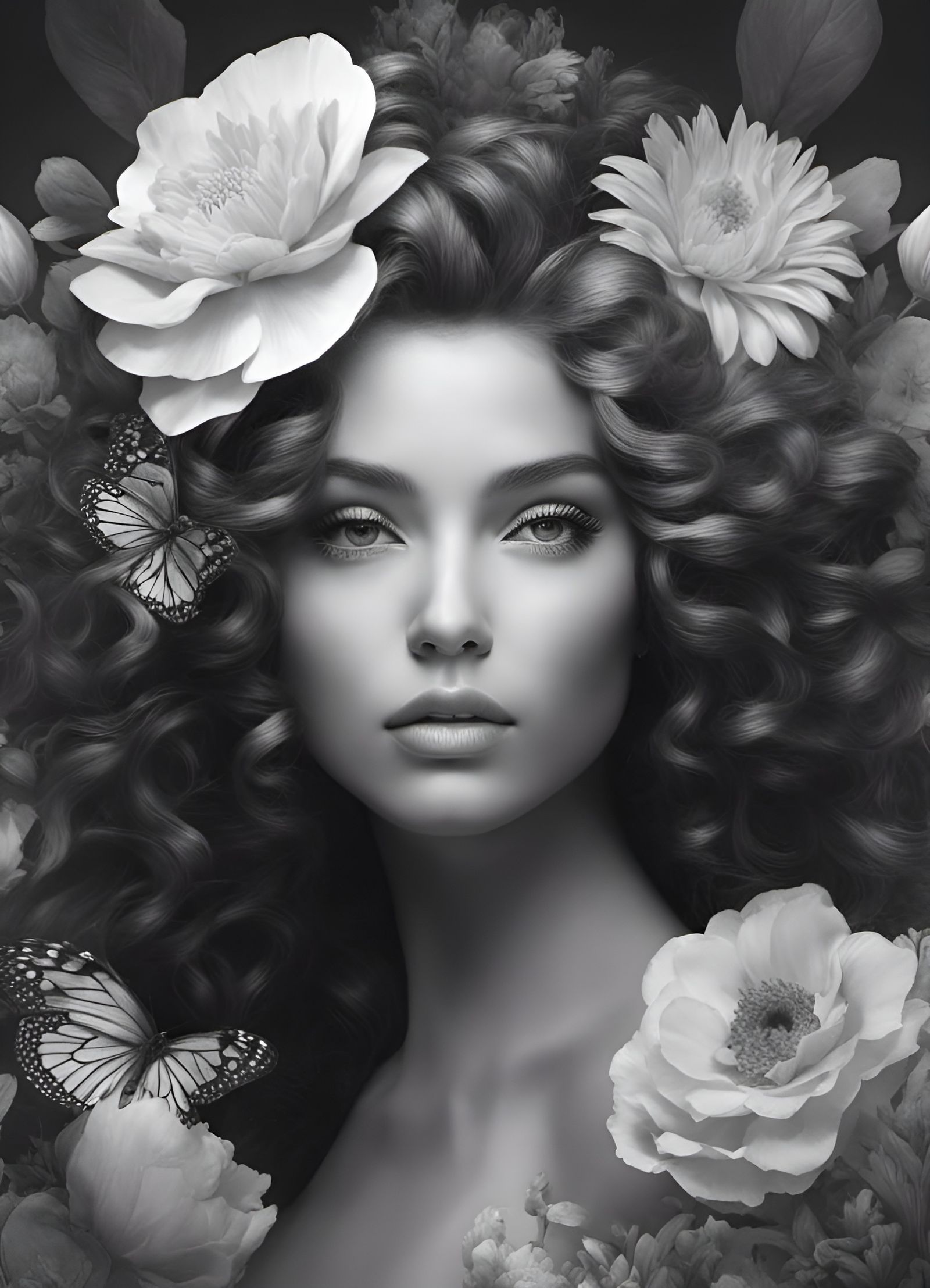 Silver Screen Gem (Portrait Prompts Elaboration #1) - AI Generated ...