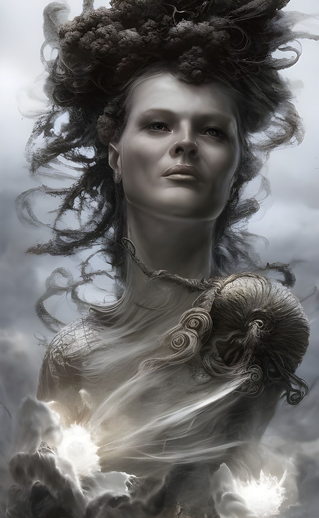 Wind Goddess - AI Generated Artwork - NightCafe Creator