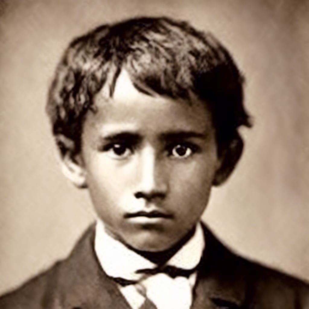sepia daguerreotype of an orphan - AI Generated Artwork - NightCafe Creator