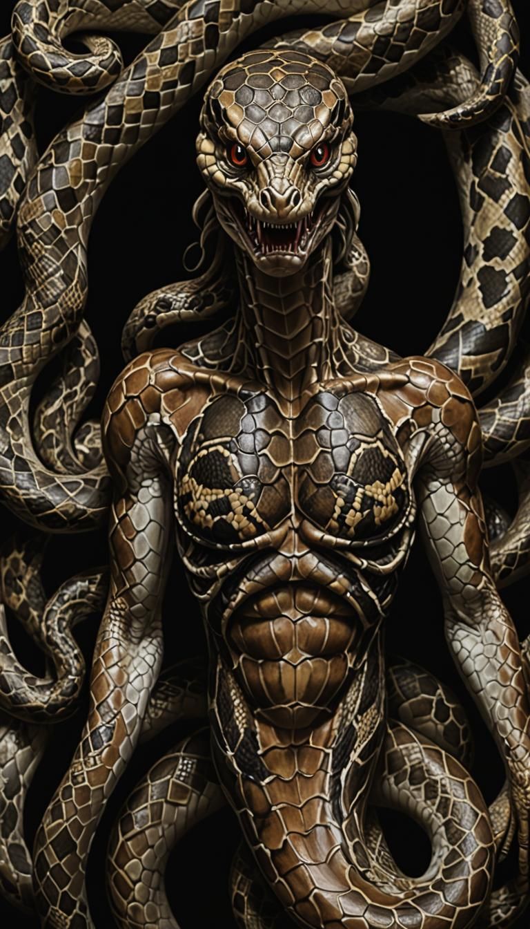 The Snake - AI Generated Artwork - NightCafe Creator