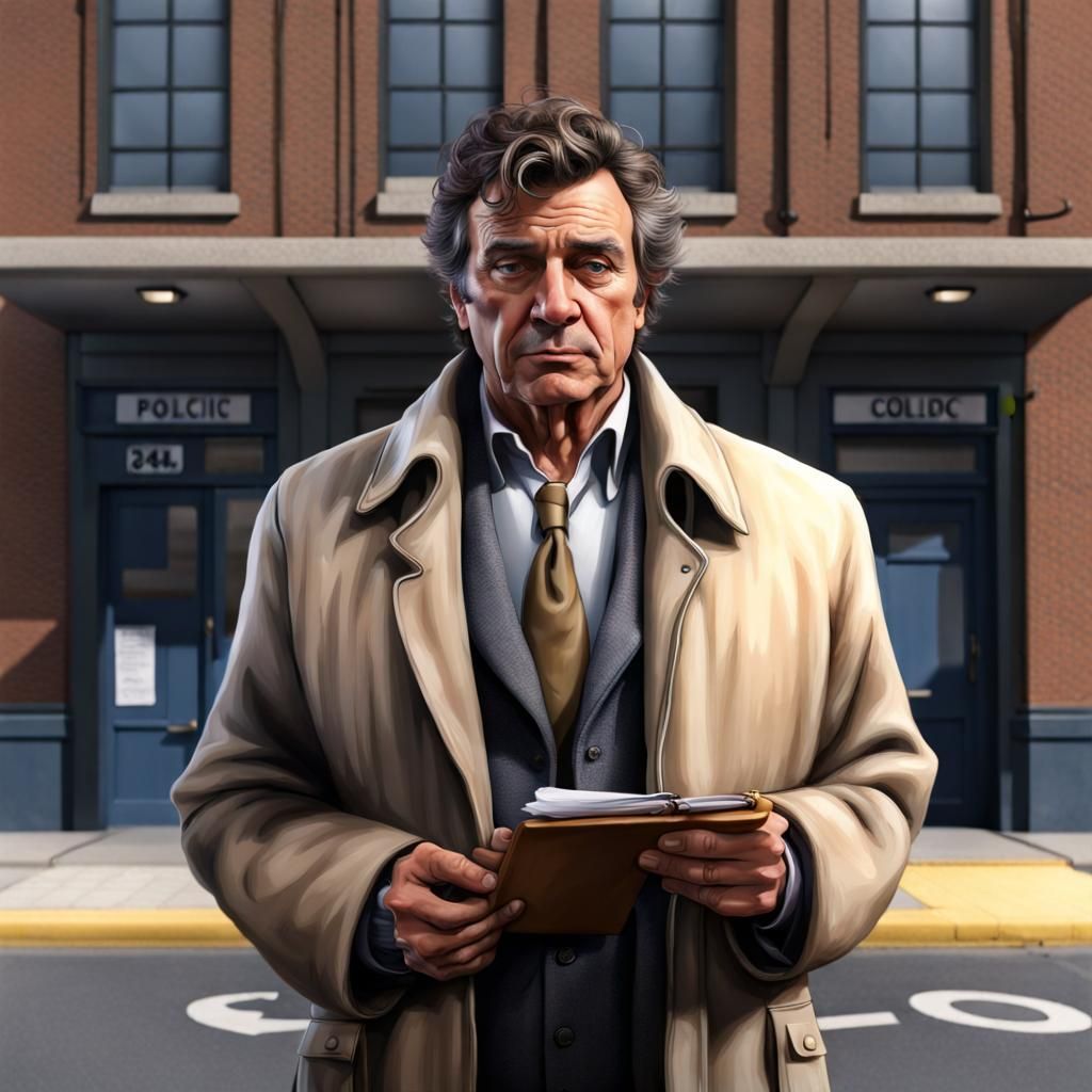Detective Columbo - AI Generated Artwork - NightCafe Creator