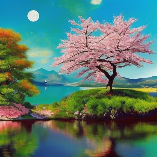 Peaceful - AI Generated Artwork - NightCafe Creator