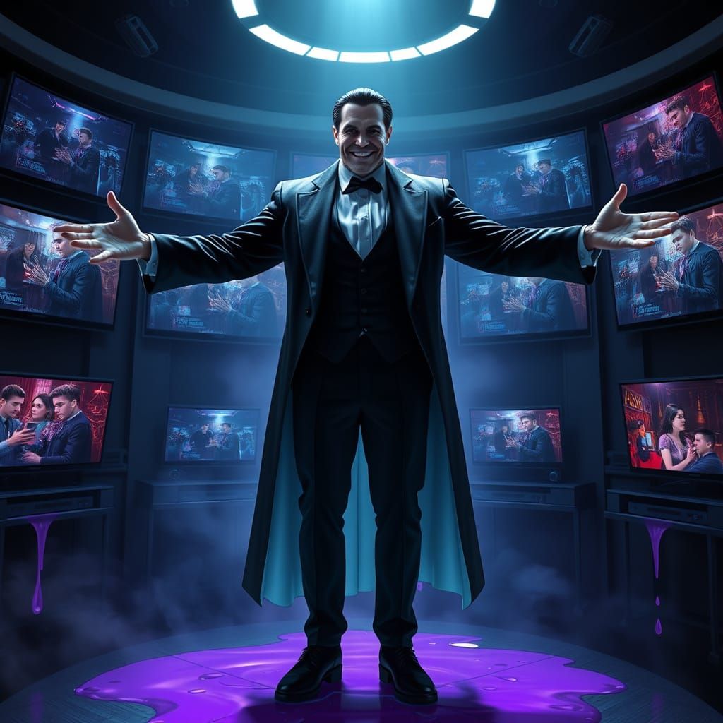 Hyper Detailed Dark Fantasy Vampire Concept Art - AI Art