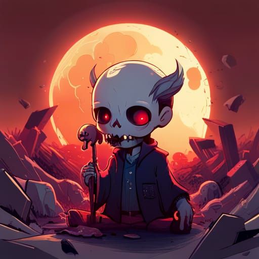 Ghoul - AI Generated Artwork - NightCafe Creator