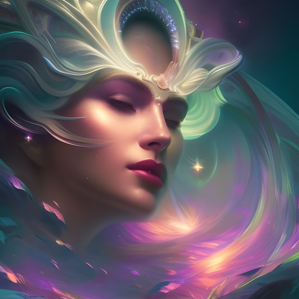 The cosmic mother - AI Generated Artwork - NightCafe Creator