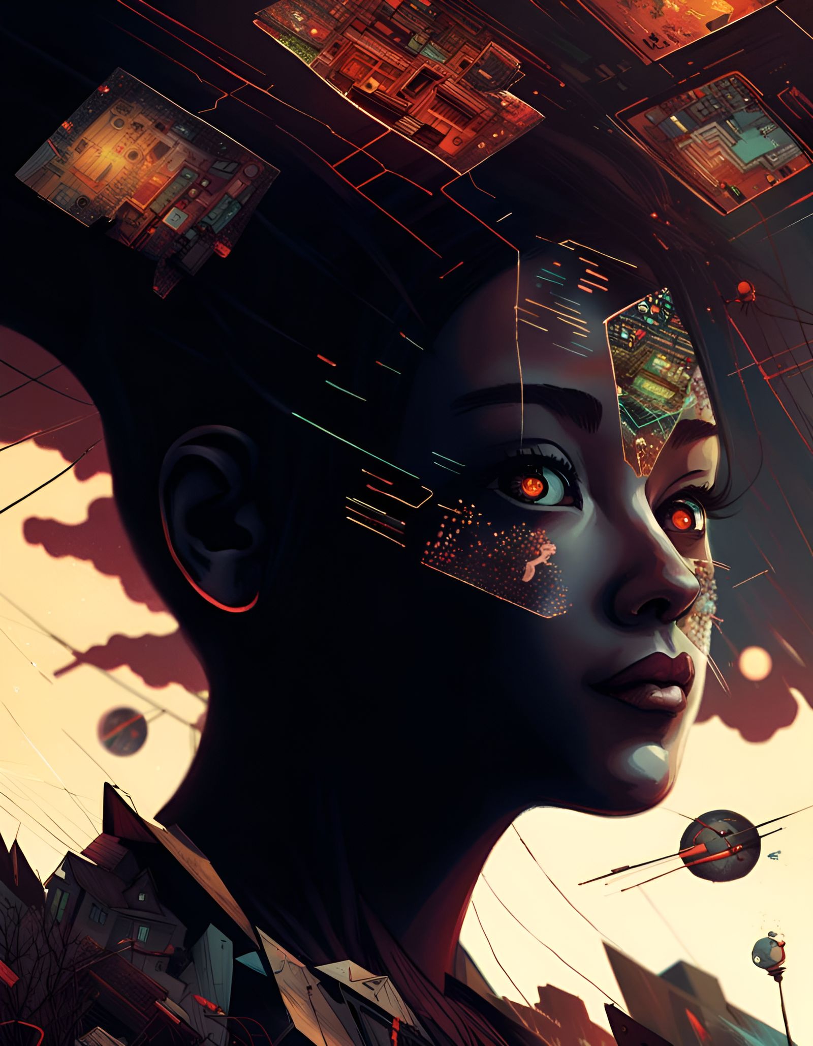 Eco hacker - AI Generated Artwork - NightCafe Creator