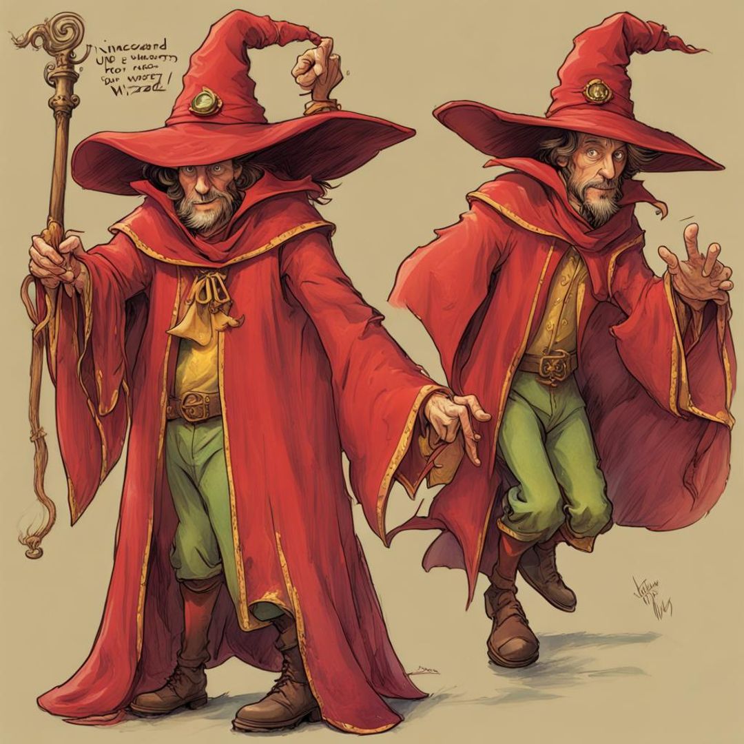 Rincewind is the Disc’s most useless wizard – he can’t even spell ...