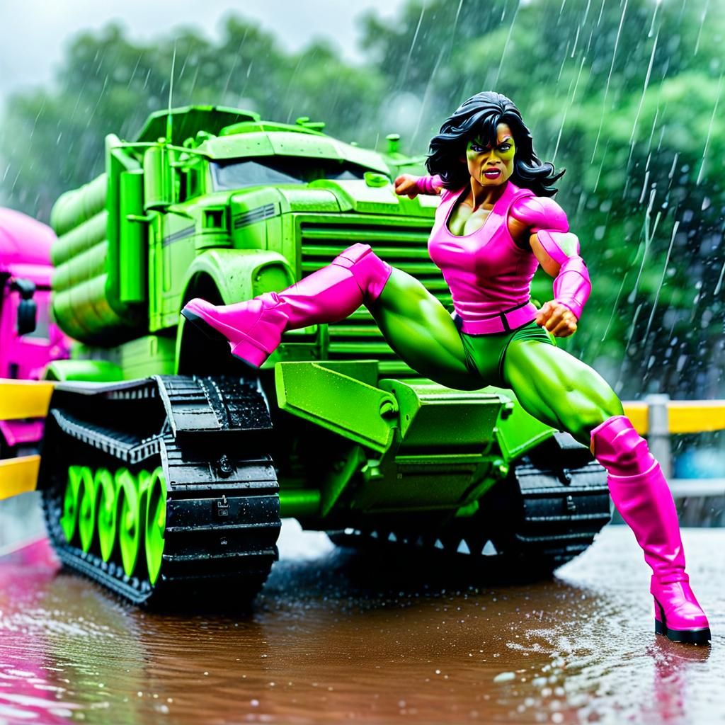 She Hulk - AI Generated Artwork - NightCafe Creator