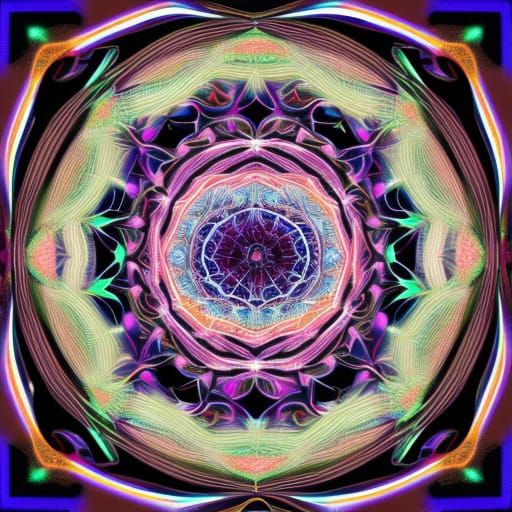 Supernova fractal - AI Generated Artwork - NightCafe Creator