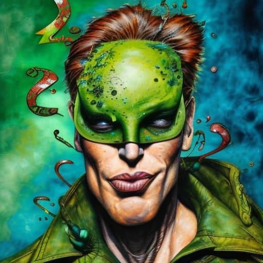 The Riddler - AI Generated Artwork - NightCafe Creator