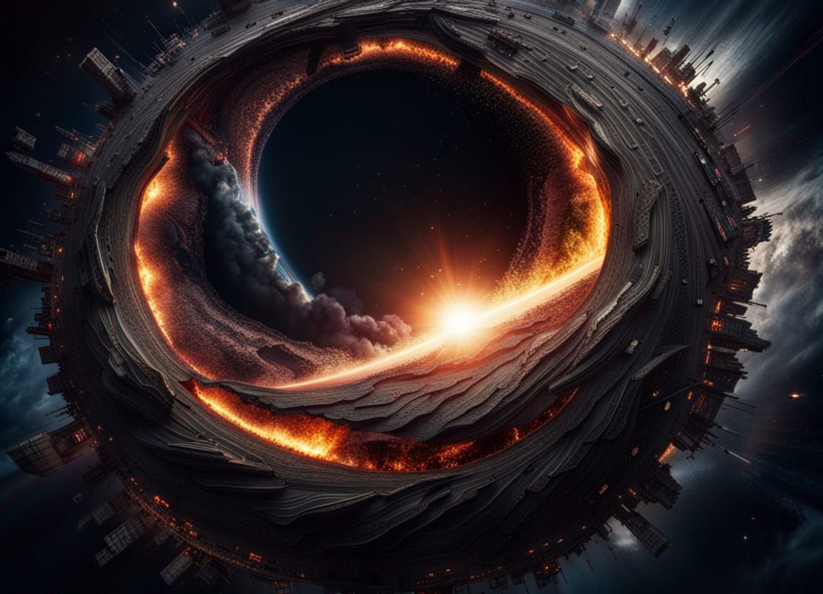 “The Singularity is about to explode!” - AI Generated Artwork - NightCafe Creator