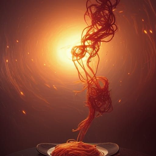 Spaghetti tornado - AI Generated Artwork - NightCafe Creator