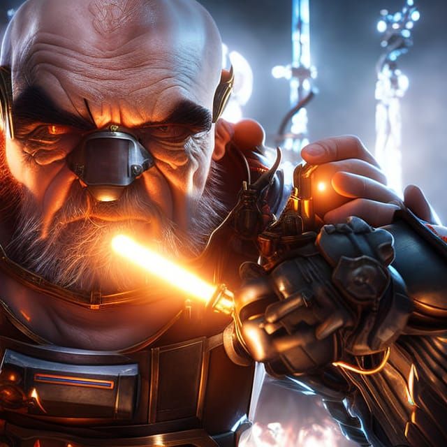 Dwarf scientist in his laboratory - AI Generated Artwork - NightCafe ...