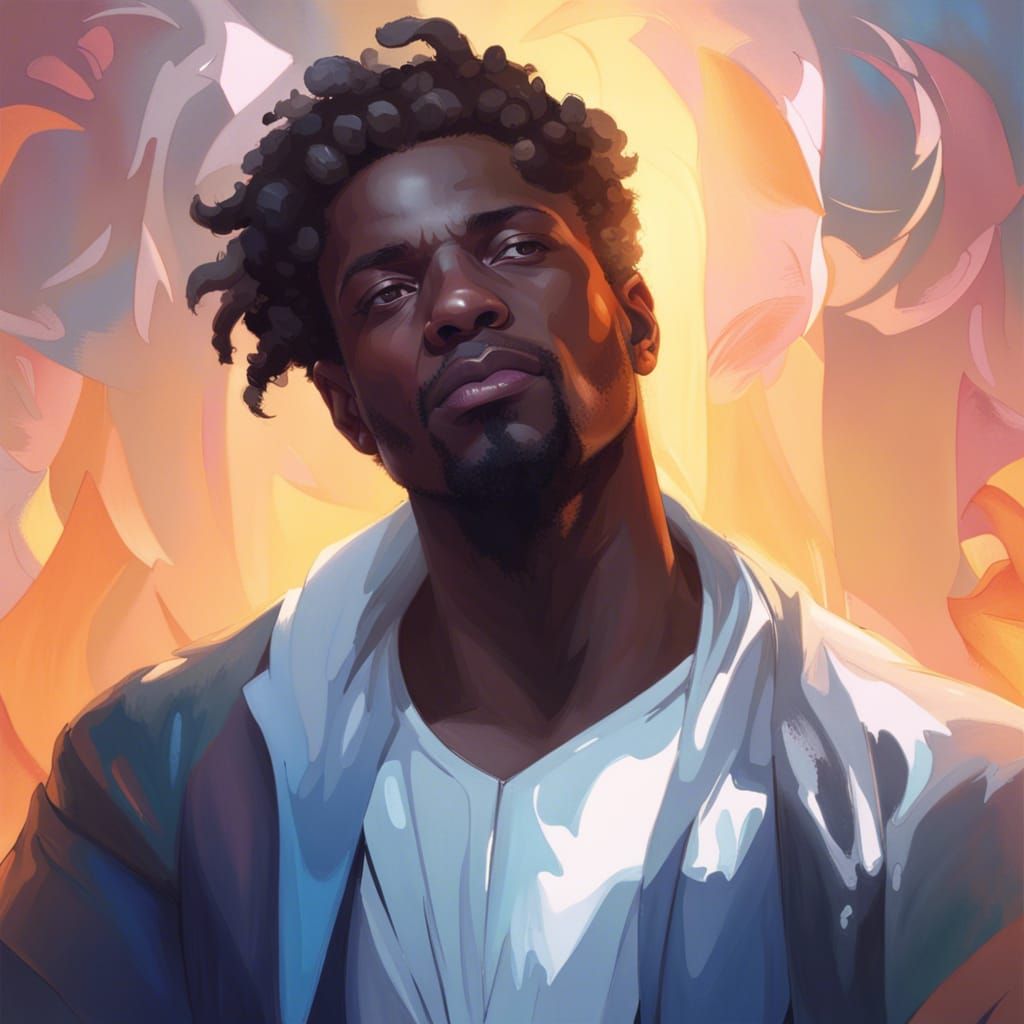 intriguing man - AI Generated Artwork - NightCafe Creator