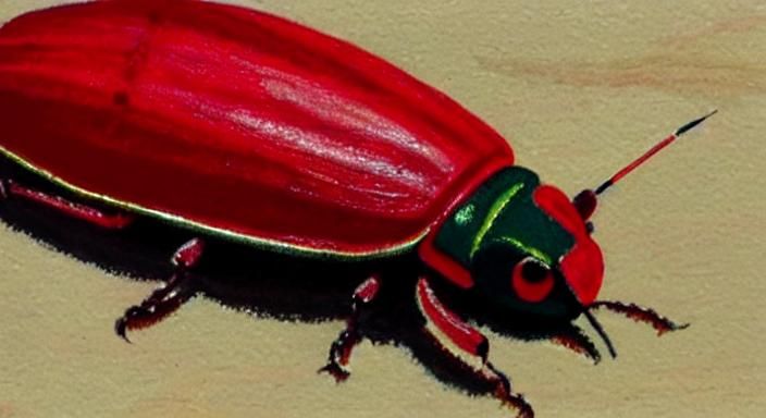 Ruby Ash Borer IV - AI Generated Artwork - NightCafe Creator