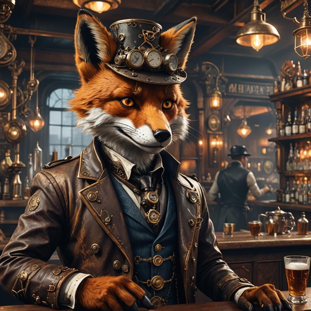 Sly Fox 3 - AI Generated Artwork - NightCafe Creator