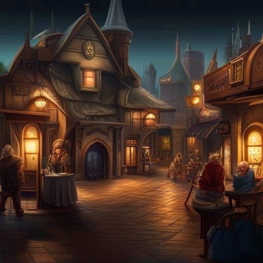 Night Café 6 - AI Generated Artwork - NightCafe Creator