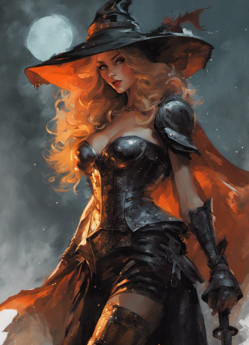 Bewitching Knight - AI Generated Artwork - NightCafe Creator