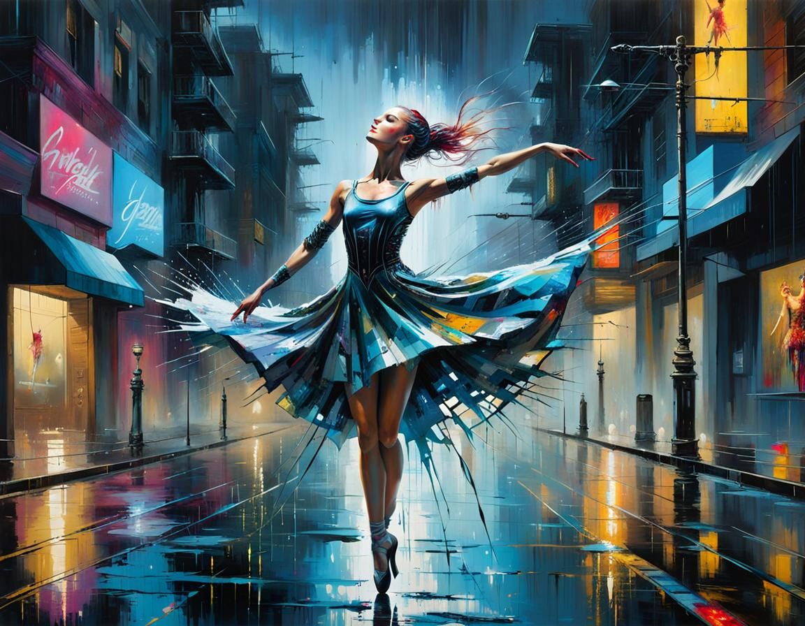 Midnight Ballet - AI Generated Artwork - NightCafe Creator