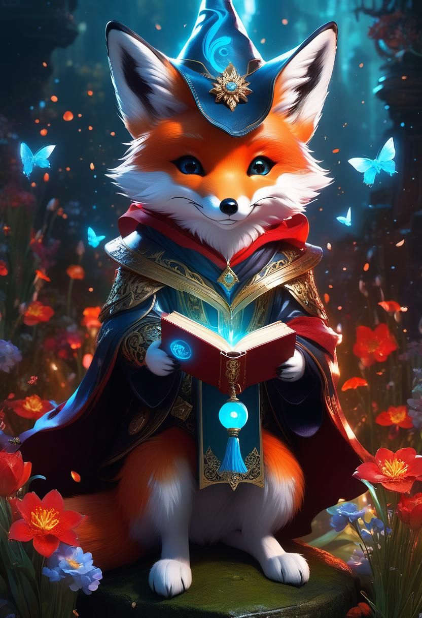 Fox Wizard - AI Generated Artwork - NightCafe Creator